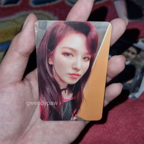Jual READY Photocard Pc WENDY RED VELVET The Perfect Red Velvet BACA