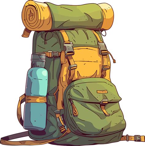 探险登山包简约插图