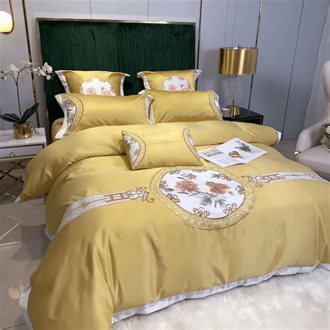Top 80 Mẫu Chăn Ga Gối đệm Cưới Màu Vàng đẹp Nhất