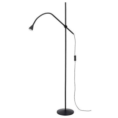 Ikea Navlinge Led Floor Lamp With Reading Lamp Black 147cm Konga