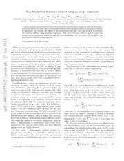 Non-Markovian dynamics without using quantum trajectory PDF