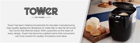 Tower T11003 2 Lb Digital Bread Maker With 12 Automatic Programs 13 Hours Delay Timer 60