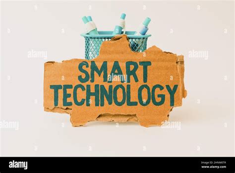 Conceptual Caption Smart Technology Word For Used To Protect And Prevent Errors In Hard Drives