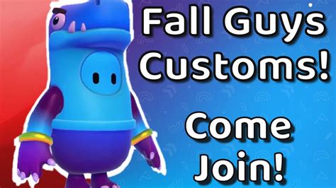 Fall Guys Custom Games LIVE Custom Lobbies With Viewers YouTube