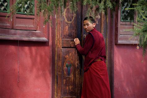 A Mongolian Monk At Gandan Monastery Photograph By El Branden Brazil