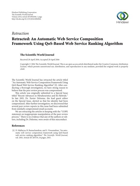 pdf retracted an automatic web service composition framework using