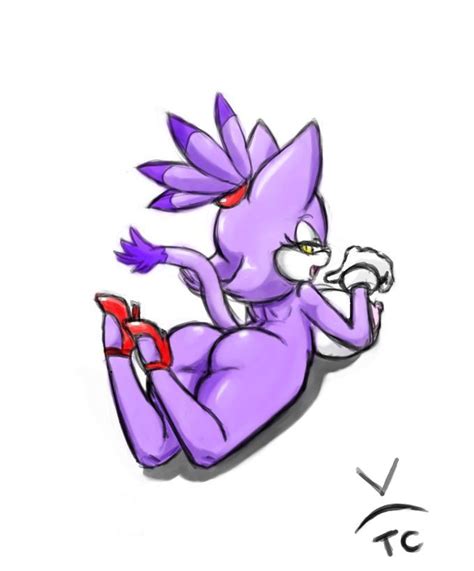Rule 34 Anthro Blaze The Cat Cat Feline Female Female Only Fur Mammal