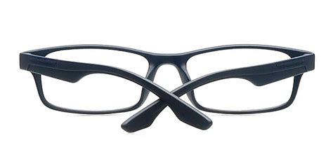 Rae Rectangle Navy Full Rim Eyeglasses Eyebuydirect