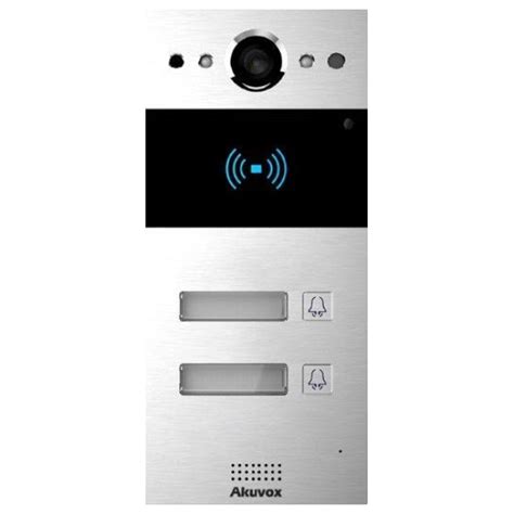 Sip Intercom With Two 2 Buttons Video And Card Reader Go Tech Deals