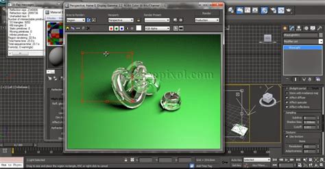 Creating A Glass Material In V Ray And Ds Max CG TUTORIAL
