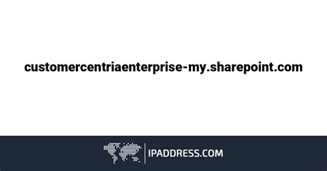 Customercentriaenterprise Website Information Ip