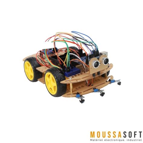 Robot Suiveur De Ligne Détecteur Dobstacle Moussasoft