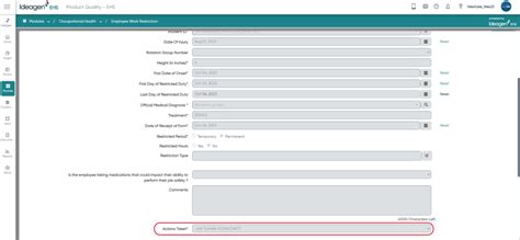 234 Occupational Health Release Notes Ehs