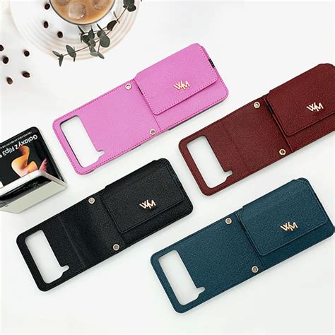 다나 천연소가죽 Z플립 케이스 Gs지에스