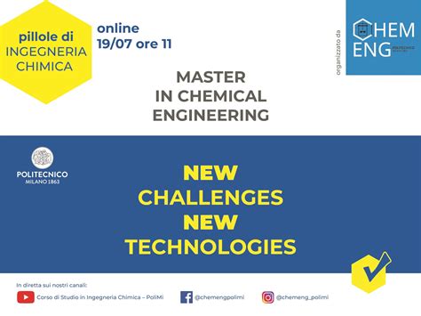 Ingegneria Chimica Ingegneria Industriale E Dellinformazione