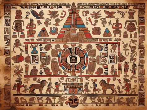 The Codex Borbonicus A Pre Columbian Link To Language Lingodigest