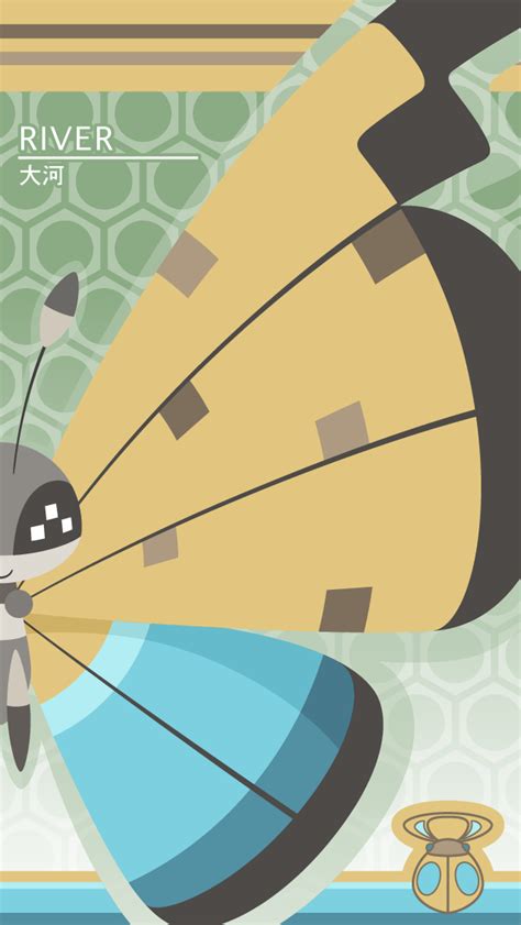 Namima Usagi Vivillon Vivillon River Nintendo Pokemon Badge Badge Pokemon Black Eyes