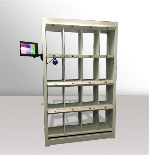 accu wall shelving systems integrating pick to light tech