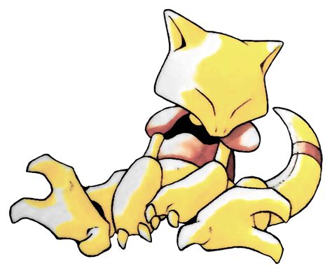 Abra Pokemon Art Vector Character Transparent