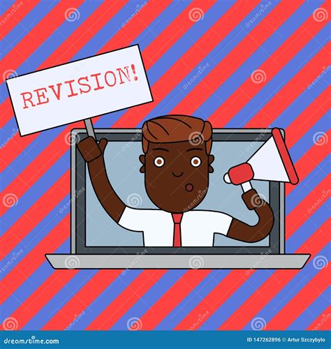 Conceptual Hand Writing Showing Revision Business Photo Text Action Of