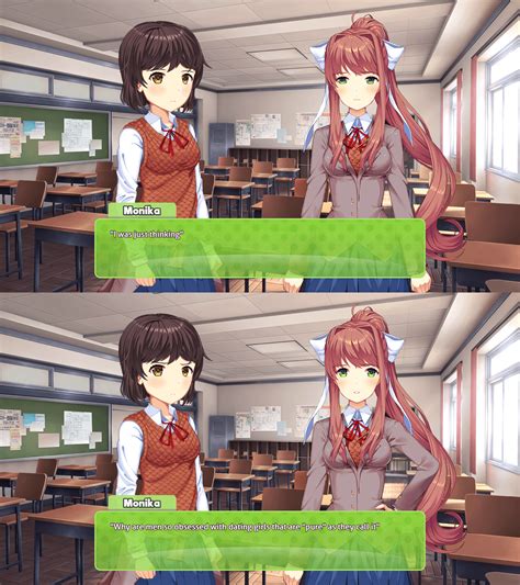 Monika Really Should Stop Talking About Stuff Like That R Ddlc