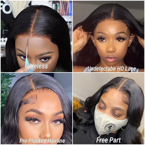 Buy Luvme Hair 5x5 Undetectable Hd Lace Closure Wigs Human Hair Pre
