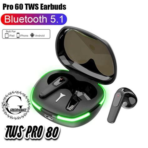 Pro Tws Headset Bluetooth Wireless Earphone Bluetooth Handset Lazada Indonesia