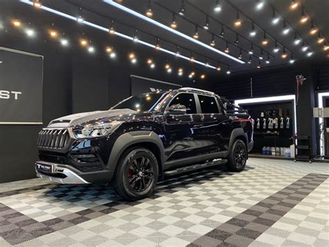 진주 평거동 디테일링 렉스턴 스포츠 유막 제거 후 발수 코팅 네이버 블로그