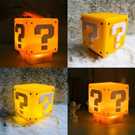 Mario Block Night Light Nel 2024