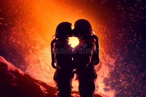 Astronaut Couple Stock Illustrations 568 Astronaut Couple Stock