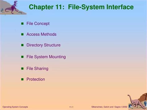PPT Chapter 11 File System Interface PowerPoint Presentation Free