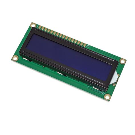 Modulo Display Lcd 16x2 1602 Retroilluminazione Blu Arduino Pic Avr