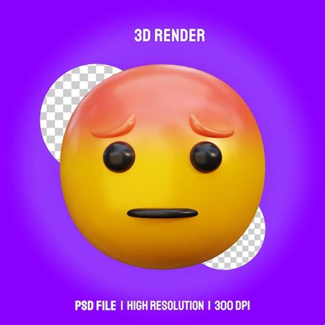 Premium Psd 3d Rendering Emoticons