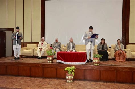 संघीय संसद्का नवनियुक्त महासचिव पाण्डेयले लिए शपथ Nepal Press