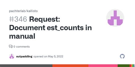 Request Document Est Counts In Manual Issue 346 Pachterlab