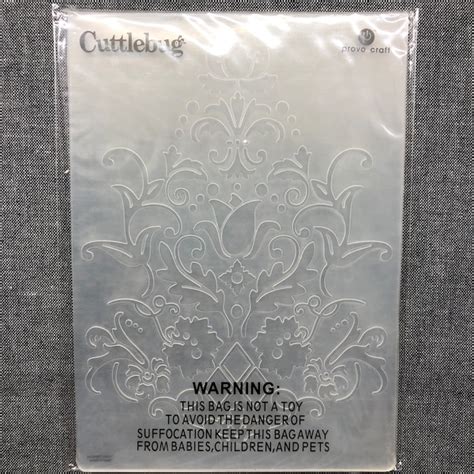 Cuttlebug Embossing Folders Etsy
