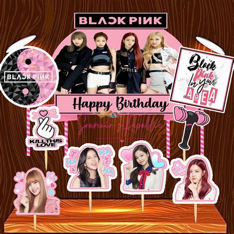 Blackpinkk Personalized Cake Topper Set Lazada PH