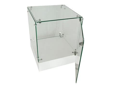 Solaris 350 X 350 X 450mm Counter Top Cube Display Cabinets Direct