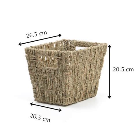 Buy Wholesale Vietnam Eco Friendly Seagrass Laundry Basketwoven