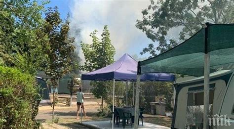 ОТ ПОСЛЕДНИТЕ МИНУТИ Гори къмпинг Каваците гърмят газови бутилки Информационна агенция ПИК