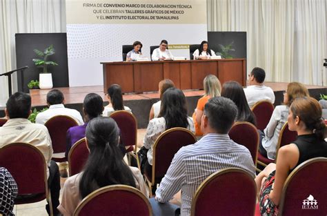 Firma De Convenio Marco De Colaboración Técnica Que Celebran Talleres