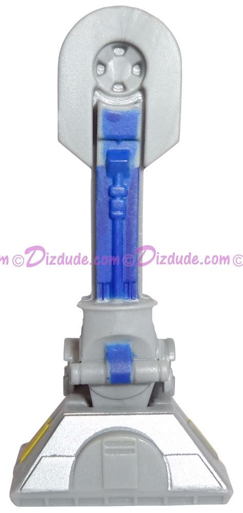 A Pair Of Gray And Blue Astromech Droid Leg Parts ~ Series