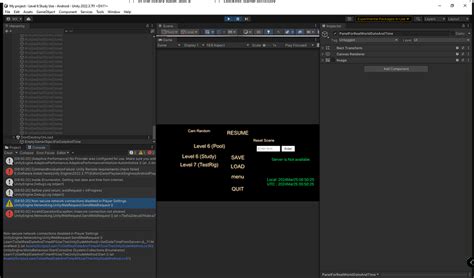 Allow Downloads Over Warning Messages Safety Concern Unity