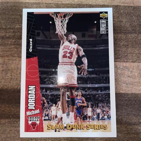 1996 97 UPPER DECK Collector S Choice Michael Jordan Slam Dunk Series