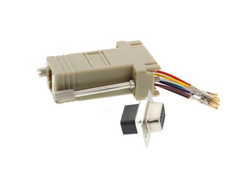 Modular Adapter Kit DB Female To RJ Beige Computer Cable Store
