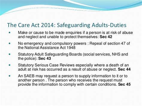 Overview Of Care Act 2014vv Jul 2014
