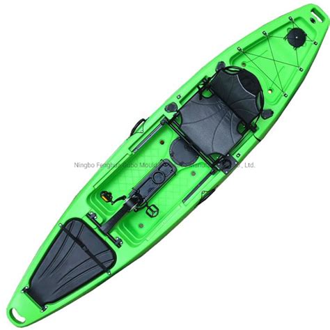 13ft Wholesale Single Fishing Boat Pedal Kayak Fishing Kayak And