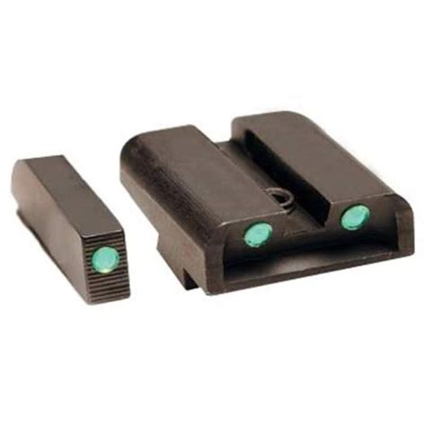 Bullseye North Truglo Tritium Night Sights Glock 10mm45 Acp Green
