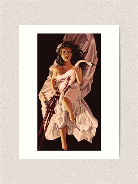 Leda And The Swan Art Print For Sale By Chotomy Redbubble