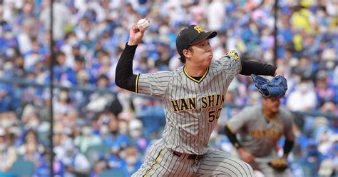 阪神・青柳晃洋は6回2失点と粘投 4勝目の権利を持って降板 サンスポ